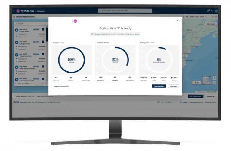 Fleet Management for PCS TMS for Shippers | PCS Software