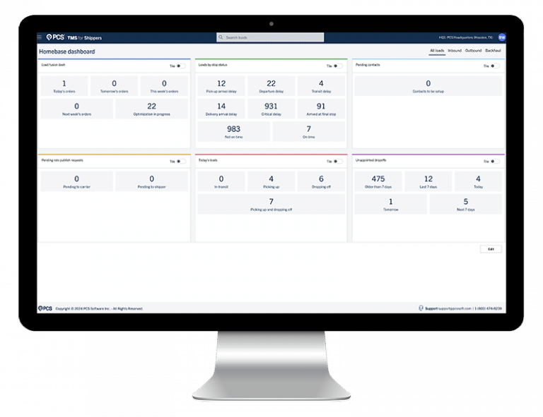 The All-in-One Transportation Management System| PCS Software