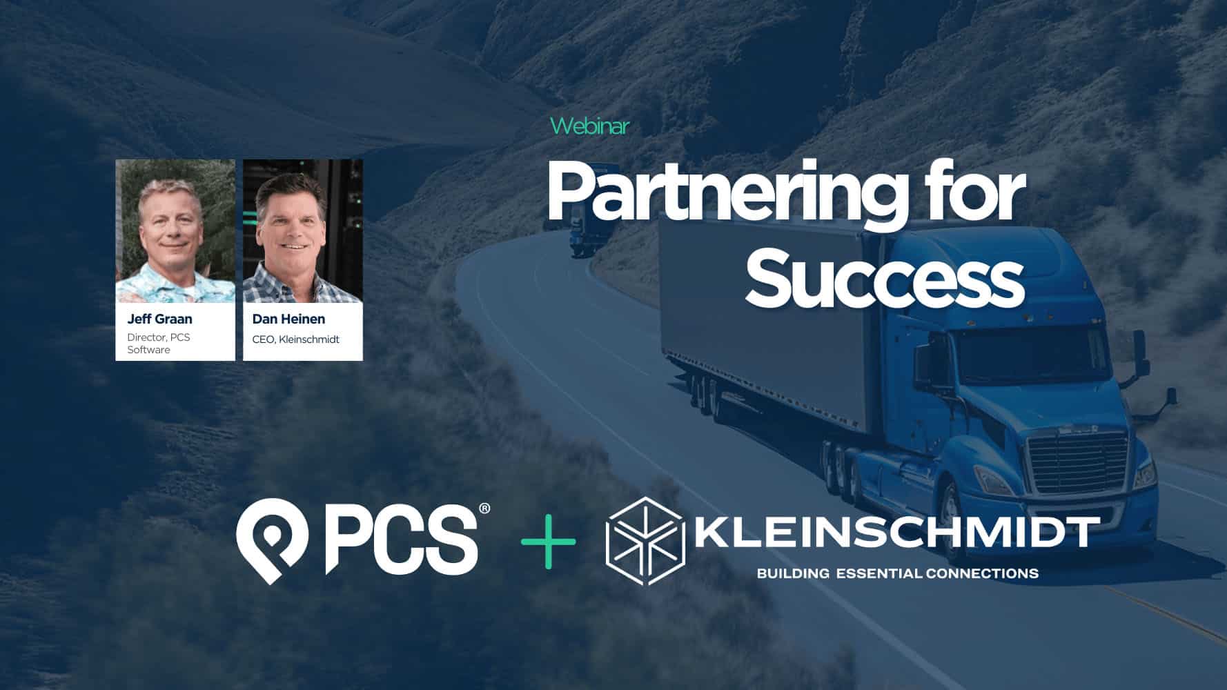 Powering Your Fleet with PCS and Kleinschmidt: Watch the Webinar | PCS ...
