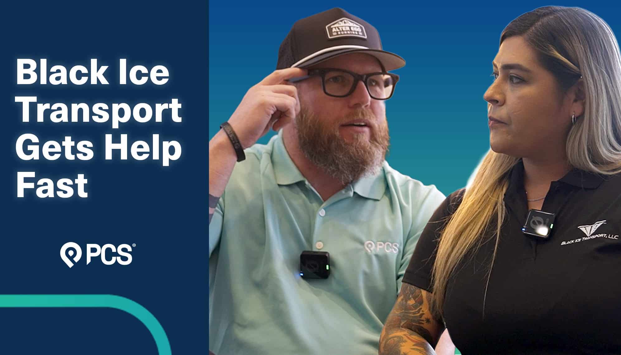 How PCS TMS Simplifies Reporting for Black Ice Transport | PCS Software